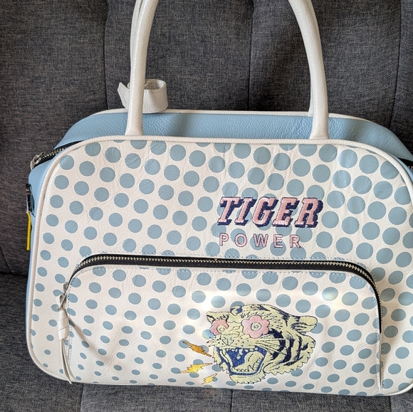 Min & Mon | Bags | Min Mon Large Marino Handbag Tiger Power | Poshmark